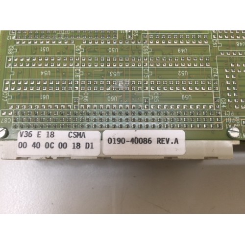 AMAT 0190-40086 WCARD, SBC W/MEZ, 33MHZ 16MBYTE V36, RevA